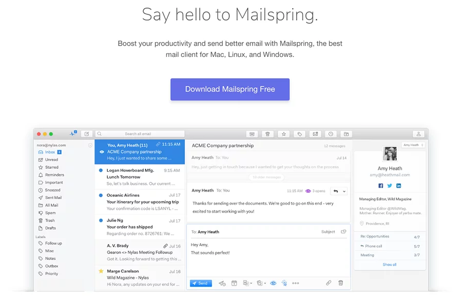 【2023年】Windows向けおすすめメールアプリ 10選